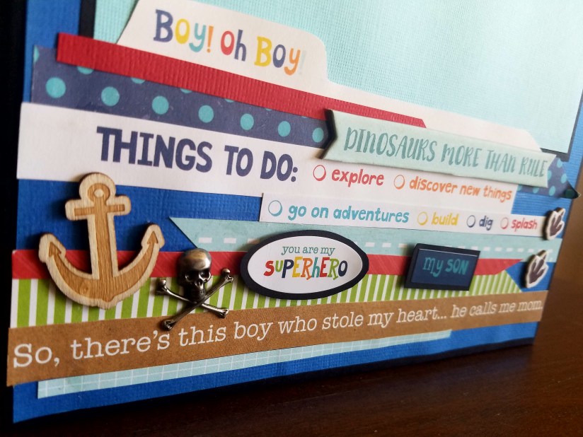 Little Man Scrapbook